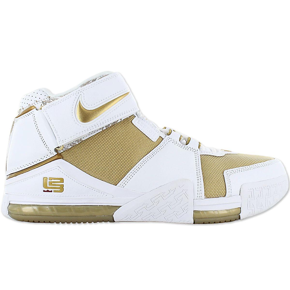 Zoom Lebron 2 White Gold- Mens | Size Up LLC